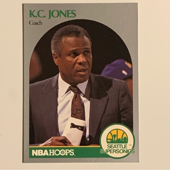 NBA HOOPS | Toys | 99 Nba Hoops Seattle Supersonics Kc Jones 329 | Poshmark